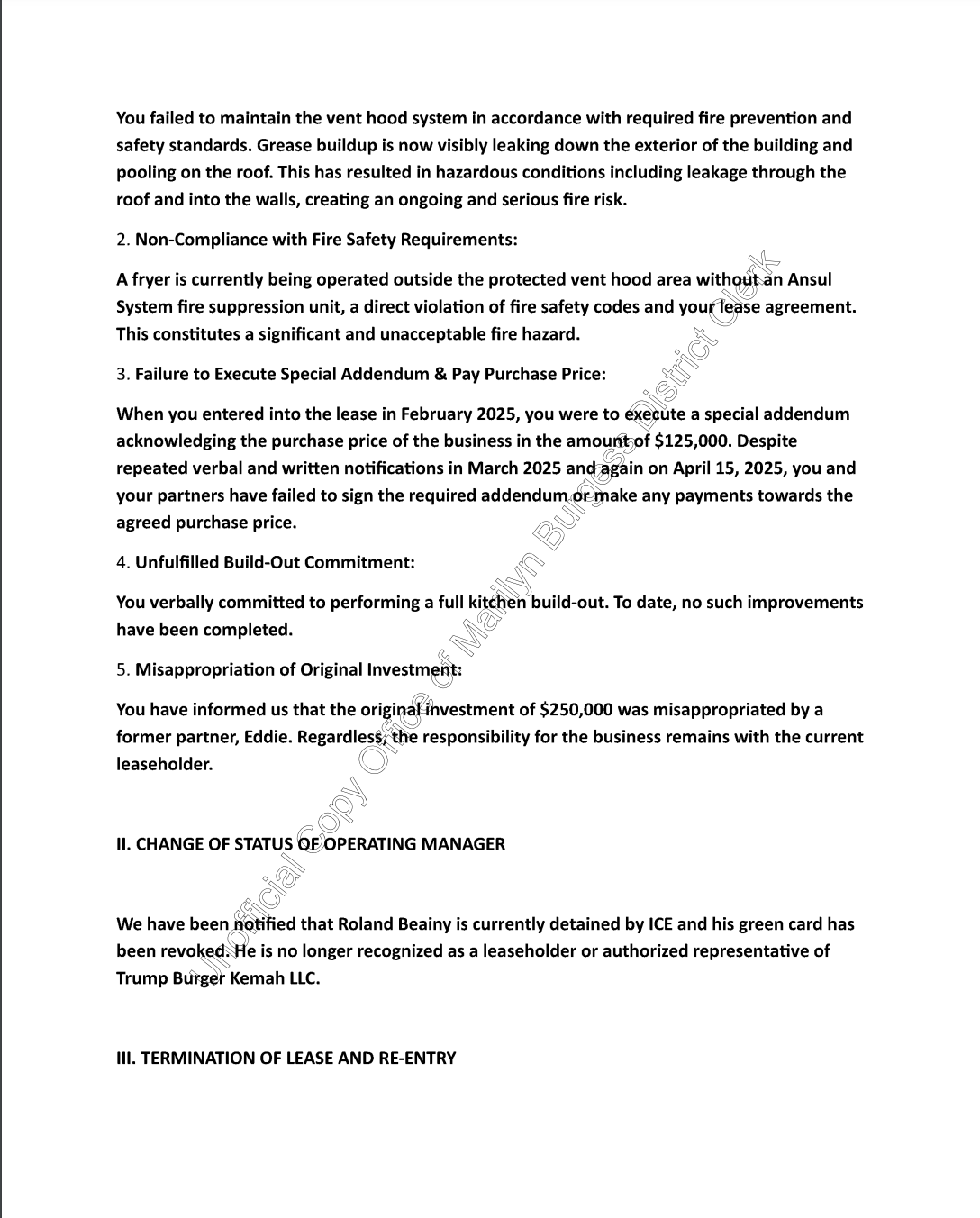 What We Know About Claims That 'Trump Burger' Owner Roland Beainy Is Being Deported | Lead Stories